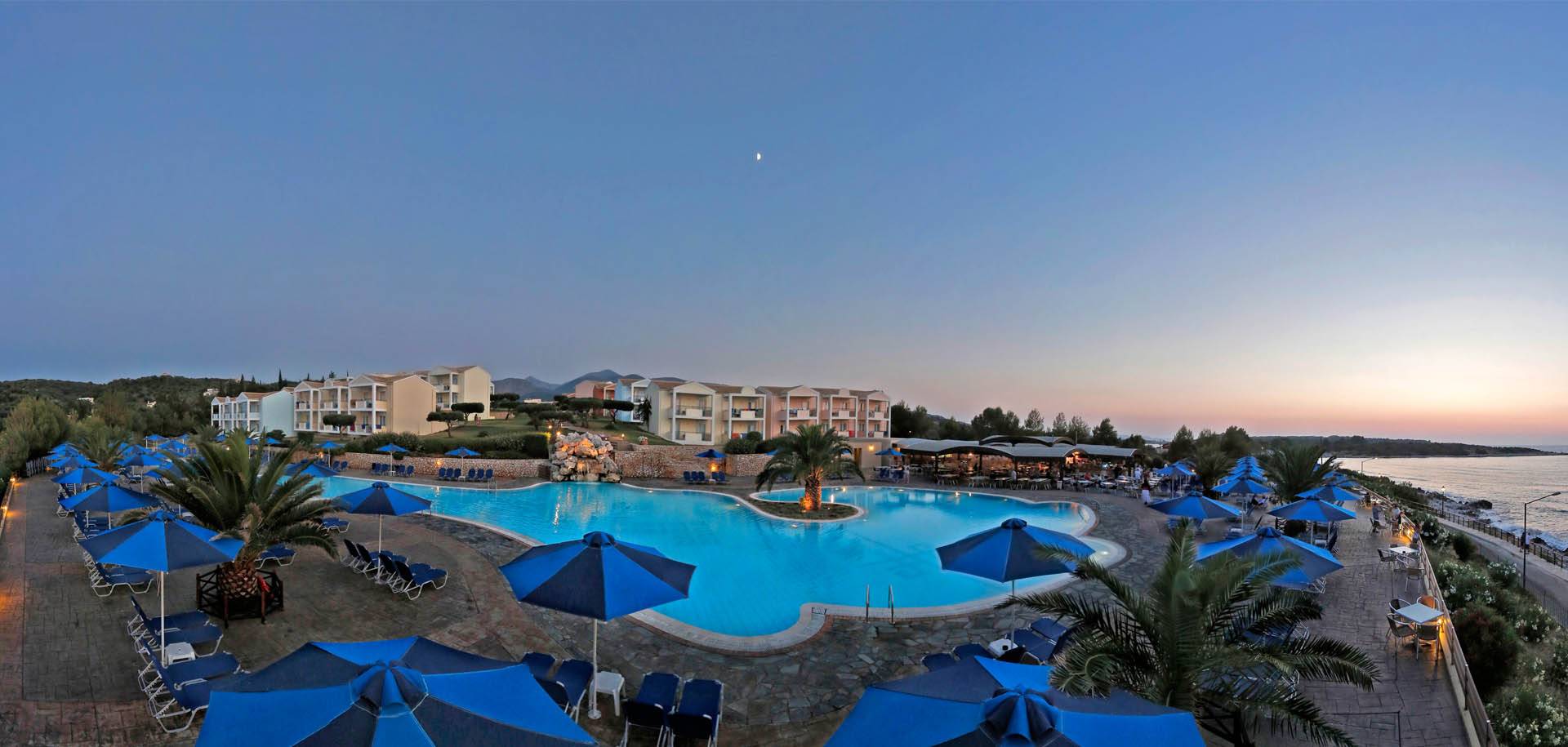 Pools | Mareblue Beach Corfu Resort | Our three-way water realm